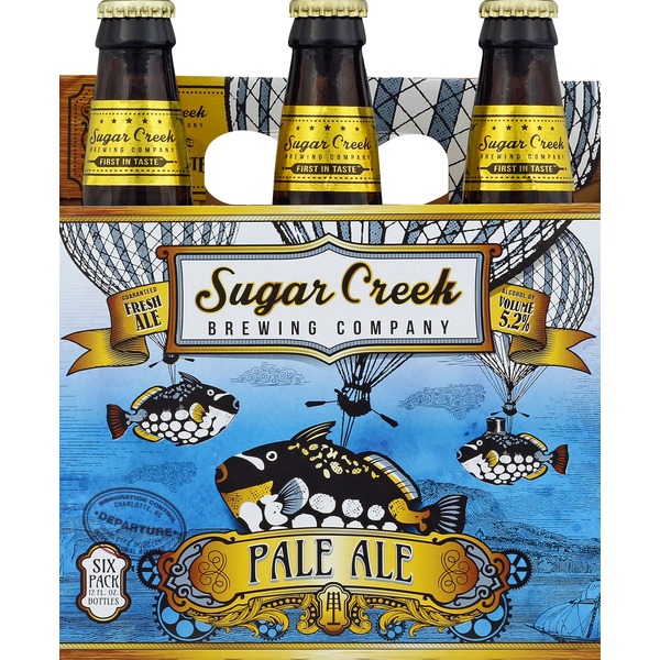 Sugar Creek Beer, Pale Ale, Six Pack (12 fl oz) - Instacart
