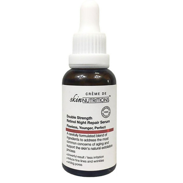 Skin Nutrition Double Strength Retinol Night Repair Serum Fragrance ...