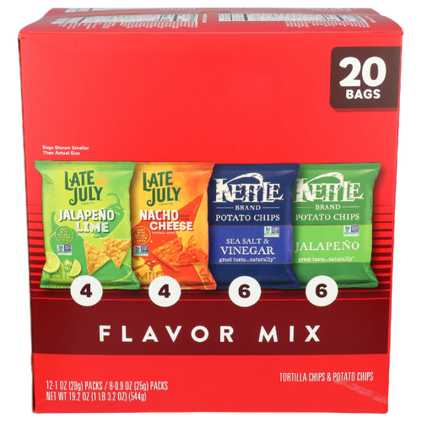 Kettle Brand Flavored Chip Mix Variety Pack Same-Day Delivery or Pickup ...