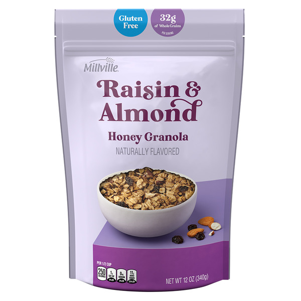 Millville Raisin & Almond Granola Same-Day Delivery or Pickup | ALDI
