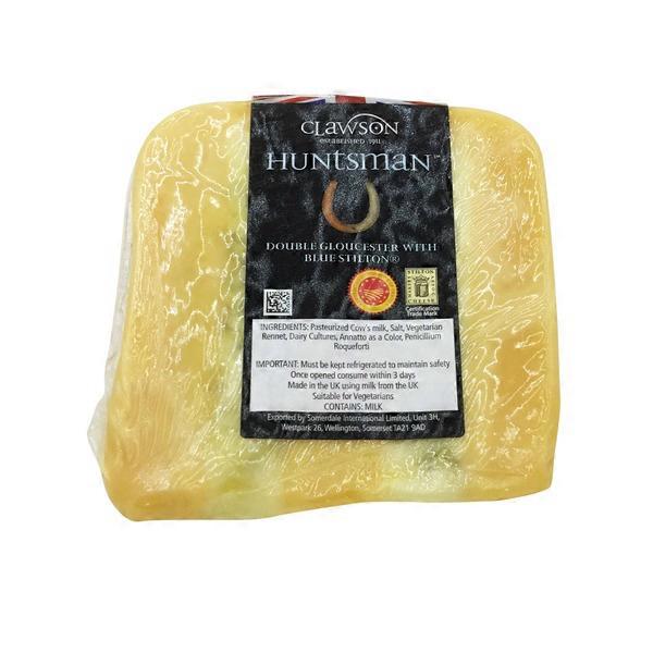Long Clawson Semi-Hard Huntsman Cheddar Cheese (lb) - Instacart