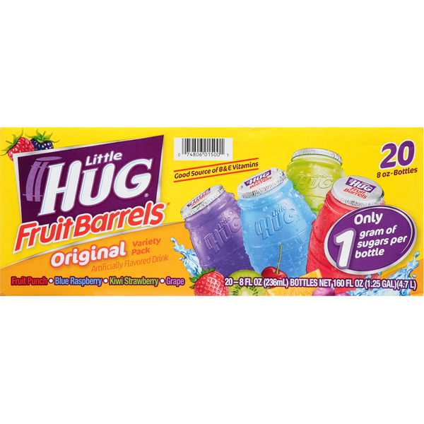 Kroger Little Hug Fruit Drink, Original Variety Pack Same-Day Delivery ...