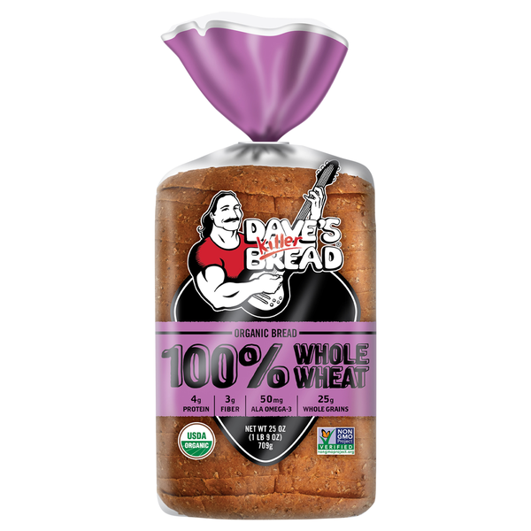 Safeway Dave's Killer Bread 100% Whole Wheat Organic Bread Same-Day ...