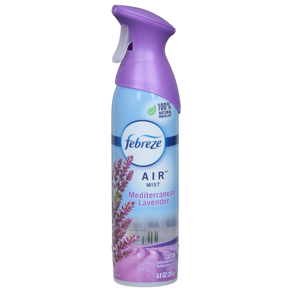 Febreze Air Freshener, Mediterranean Lavender, Air Mist Same-Day ...