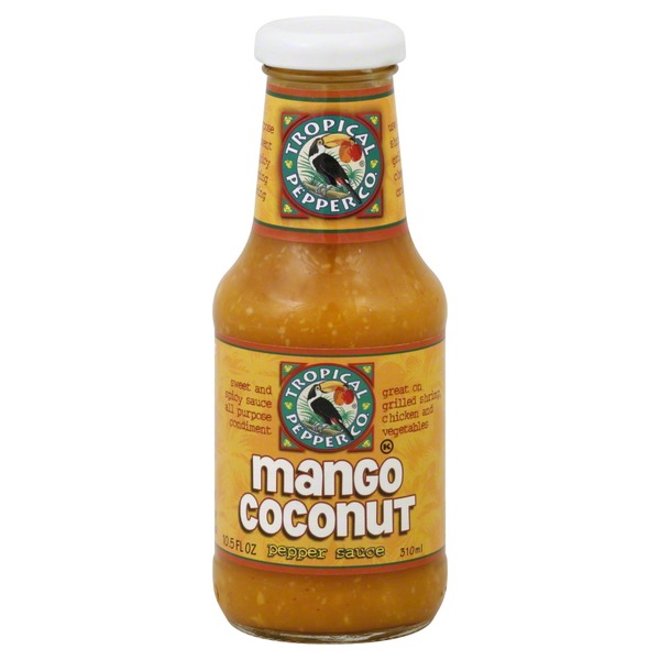 Tropical Pepper Co. Pepper Sauce, Mango Coconut (10.5 oz) - Instacart