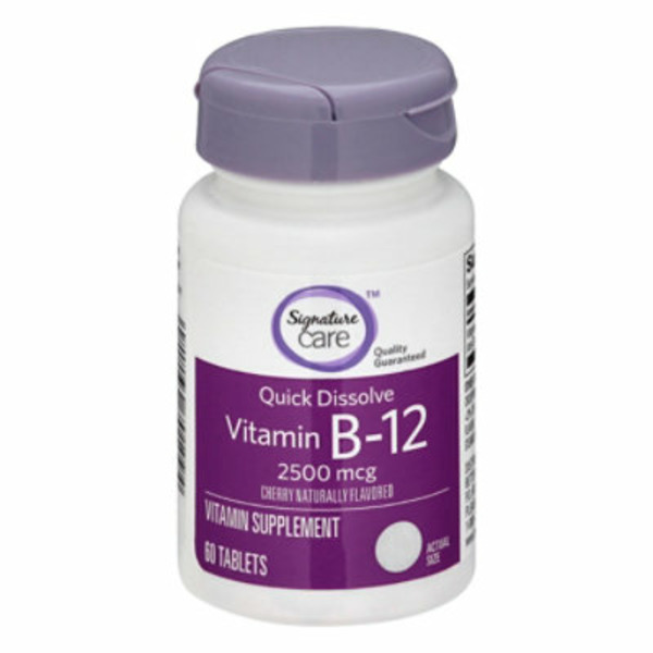 Safeway Signature Care Sc 2500 Mcg Vitamin B12 Pickup | Instacart