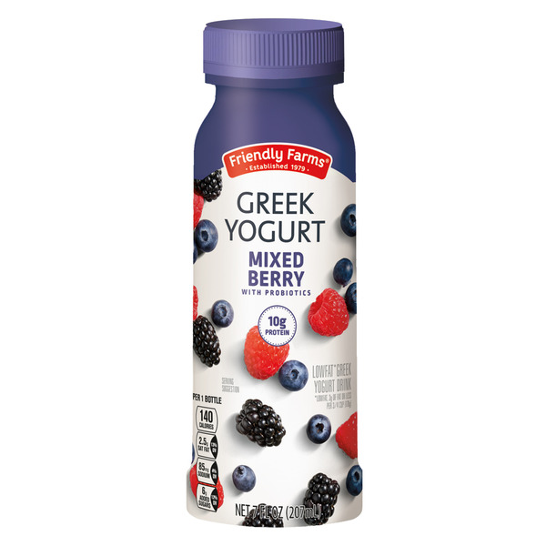 Friendly Farms Mixed Berry Drinkable Yogurt Same-Day Delivery or Pickup ...