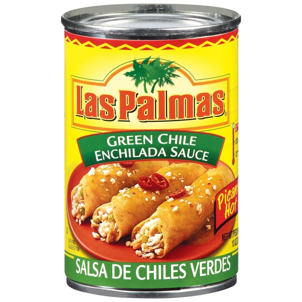 Las Palmas Green Chile Hot Enchilada Sauce 10 Oz Instacart