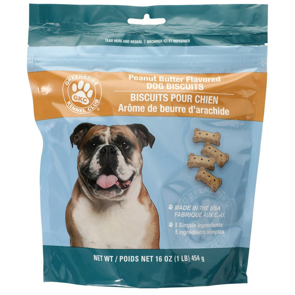 Greenbrier Kennel Club Peanut Butter Dog Biscuits Same-Day Delivery ...
