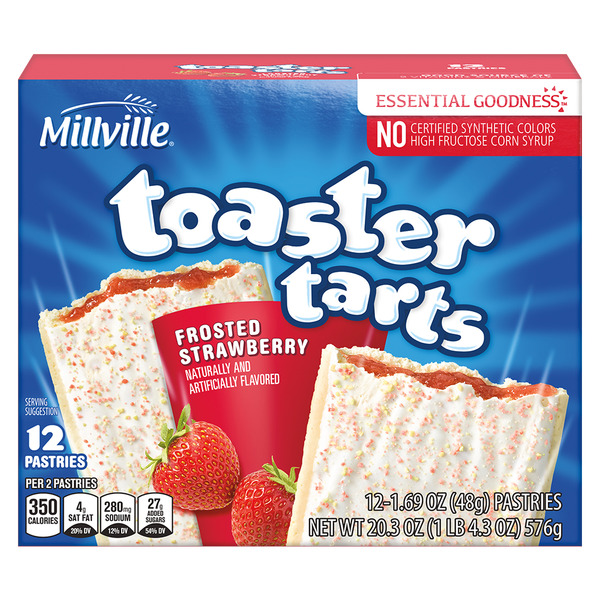 ALDI Millville Strawberry Toaster Tarts Same-Day Delivery or Pickup ...