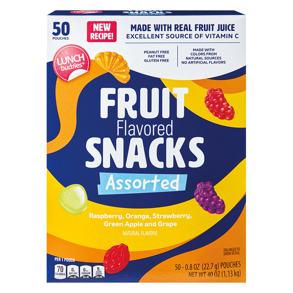 Lunch Buddies Assorted Fruit Snacks Same-Day Delivery or Pickup | ALDI
