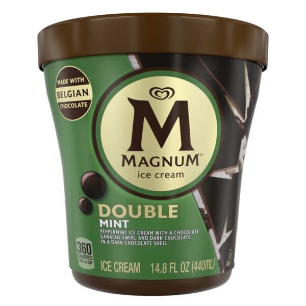 Magnum Ice Cream Tub Double Mint (14.8 oz) - Instacart