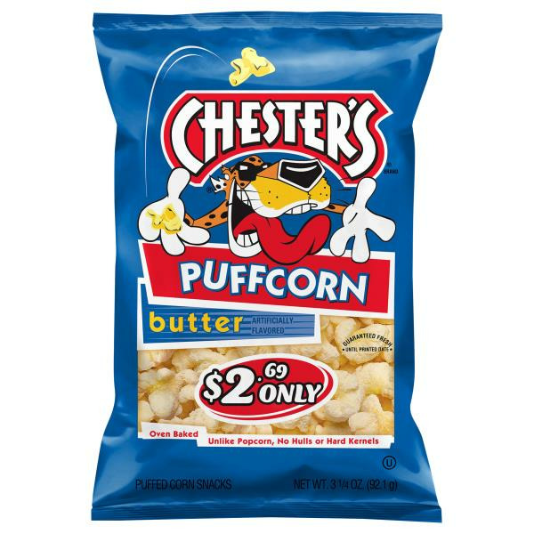 Chester'S Butter Artificially Flavored Puffed Corn Snacks Same-Day Delivery or Pickup | Publix