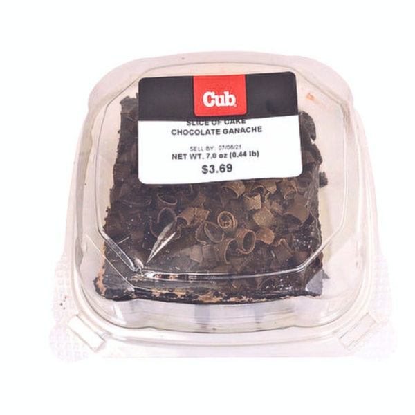 Cub Chocolate Ganache Cake Slice Same-Day Delivery or Pickup | Cub