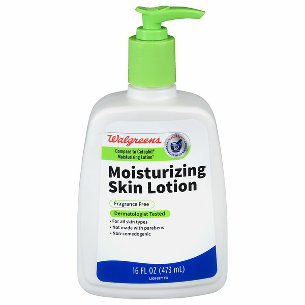 Walgreens Walgreens Moisturizing Skin Lotion, Fragrance Free Same-Day ...