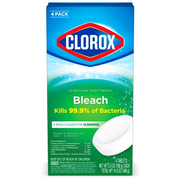 Clorox Ultra Clean Toilet Tablets Bleach Same-Day Delivery or Pickup ...