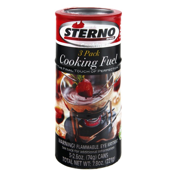 Sterno Cooking Fuel - 3 PK (7.8 oz) - Instacart