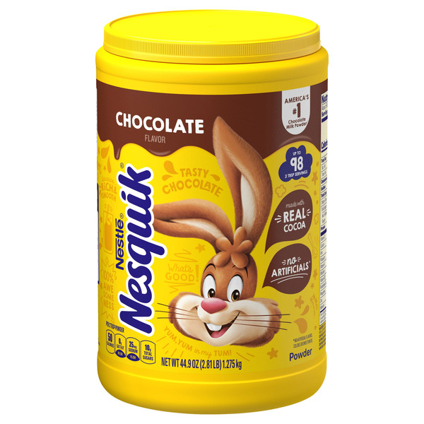 Nestle, Nesquik Chocolate Drink Mix, 2.81 lbs Same-Day Delivery | Costco
