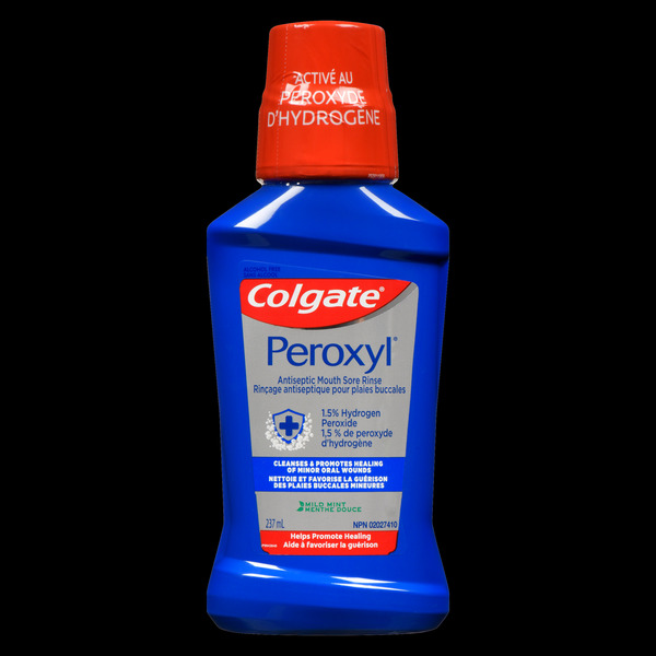 Giant Tiger Colgate Peroxyl Mouth Sore Rinse Original Mint Same-Day ...