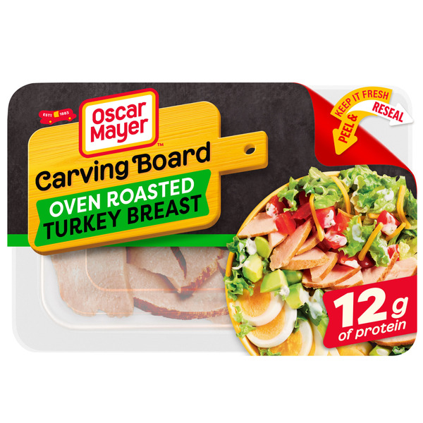 Oscar Mayer Carving Board Oven Roasted Turkey Breast Sliced Deli ...