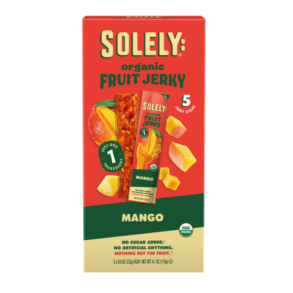 Solely: Fruit Jerky, Organic, Mango, Multipack Same-Day Delivery or ...