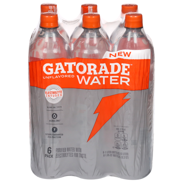 Gatorade Water, Unflavored Same-Day Delivery or Pickup | Publix