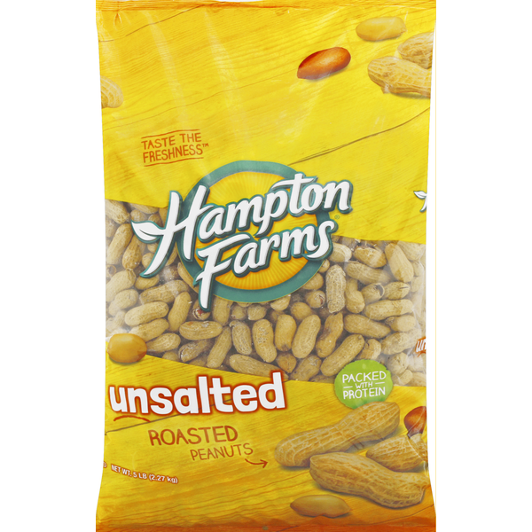 ShopRite Hampton Farms Peanuts, Unsalted, Roasted Same-Day Delivery or ...