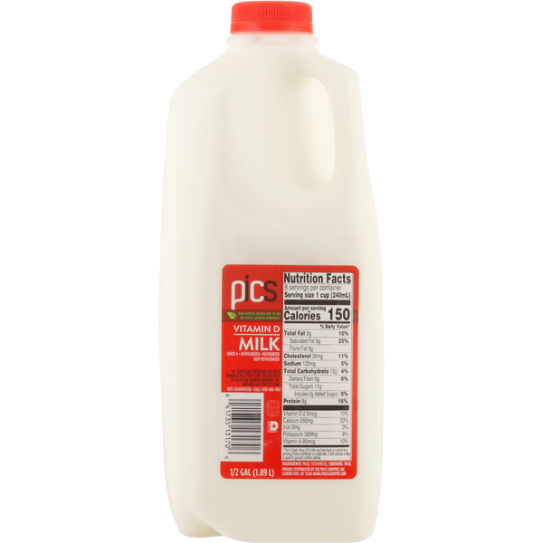 PICS Milk, Vitamin D Same-Day Delivery or Pickup | Market 32 and Price ...