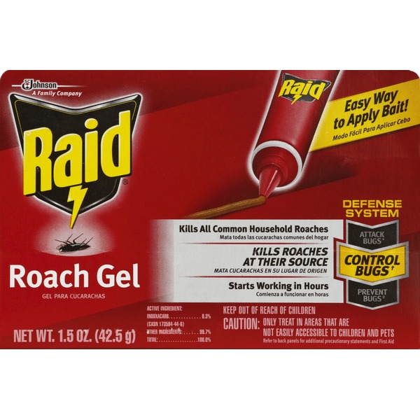 Raid Roach Gel (1.5 oz) - Instacart