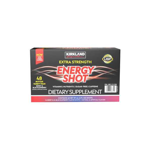 Costco Kirkland Signature Extra Strength Energy Shot Same-Day Delivery ...