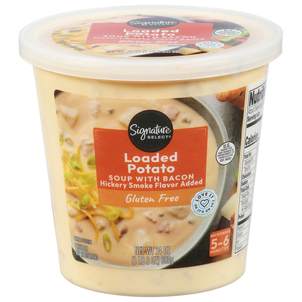 Safeway Signature SELECT Soup, with Bacon, Gluten Free, Loaded Potato ...
