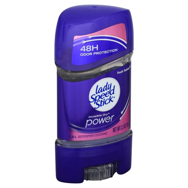 Lady Speed Stick Antiperspirant/Deodorant, Power, Fresh Fusion, Gel (2. ...
