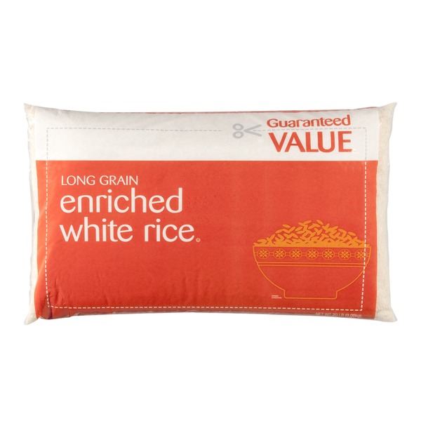 Guaranteed Value Enriched White Rice (20 lb) - Instacart
