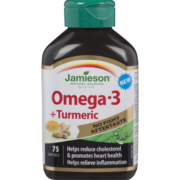 Jamieson Omega-3 With NFA & Turmeric Same-Day Delivery | Rexall