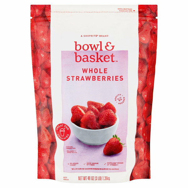 ShopRite Bowl & Basket Whole Strawberries Same-Day Delivery | Instacart