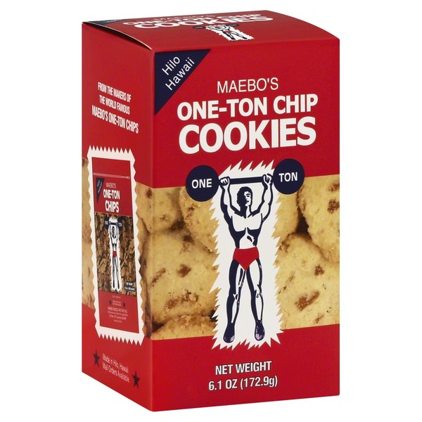 Maebos Cookies, One-Ton Chip, Box (6.1 oz) - Instacart