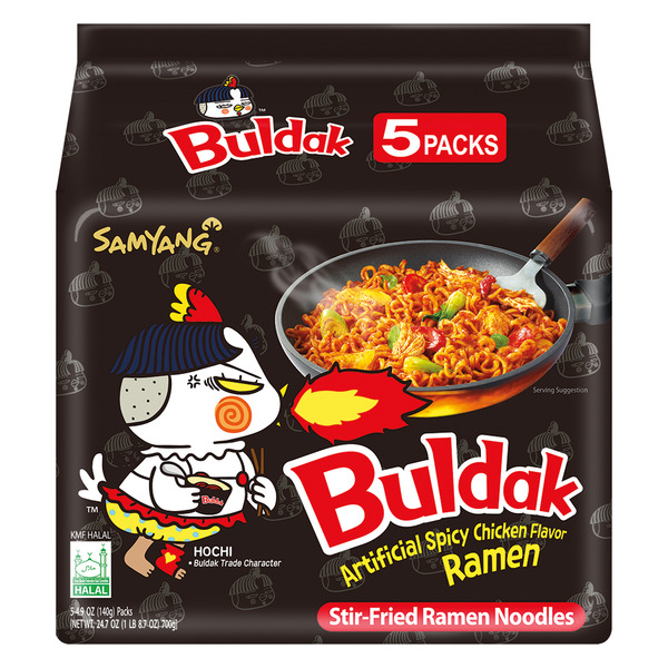 Samyang Foods Co., Ltd Spicy Chicken Flavor Spicy Ramen Same-Day ...