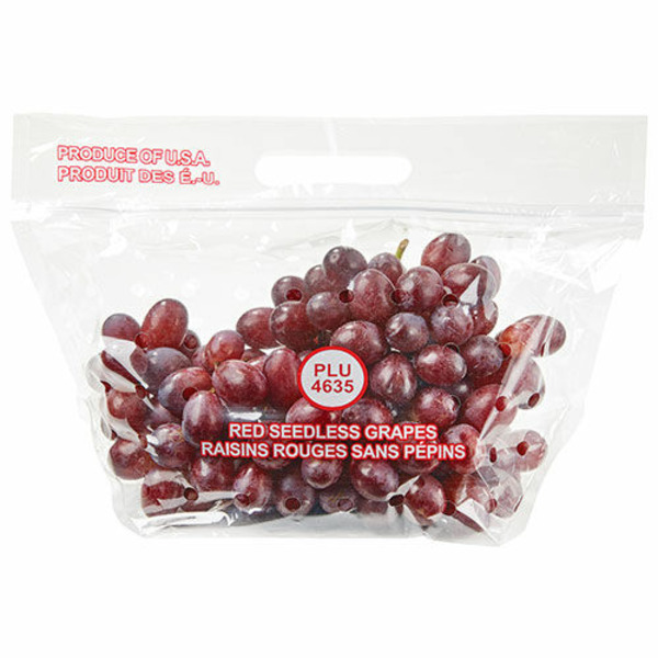 Wegmans Wegmans Red Seedless Grapes, Bagged Same-Day Delivery or Pickup ...