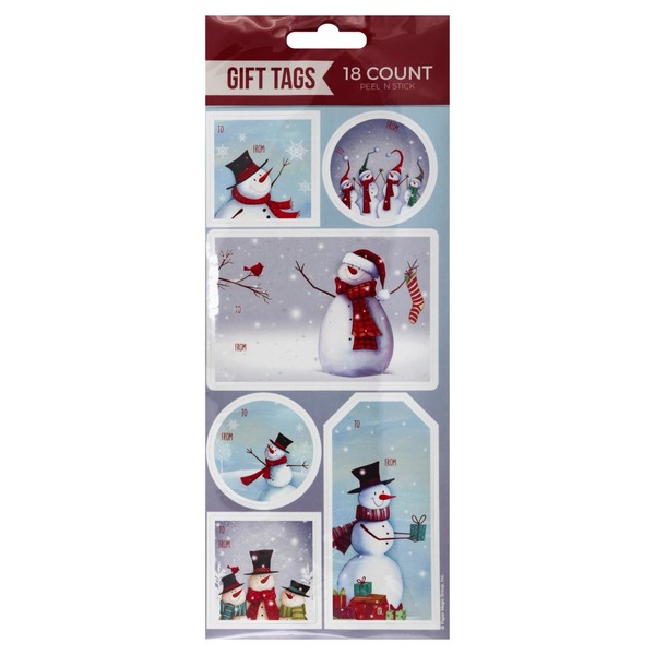 Paper Magic Group Gift Tags, Peel 'N Stick (18 each) - Instacart