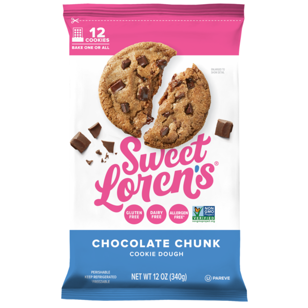 Publix Sweet Loren's Ready to Bake Chocolate Chunk Cookie Dough, Gluten ...