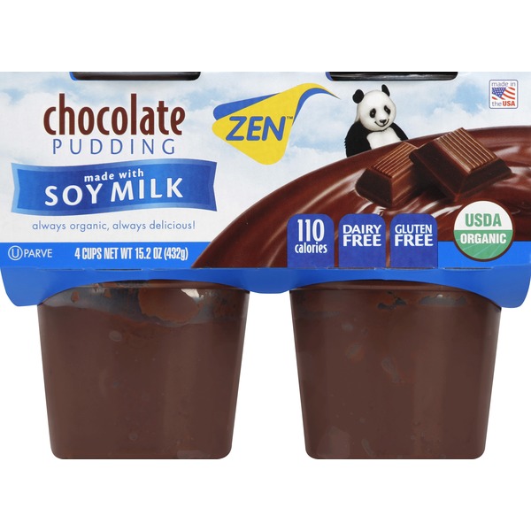 Zensoy Soy Chocolate Pudding (15.2 oz) - Instacart
