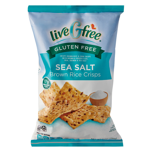 ALDI liveGfree Sea Salt Brown Rice Crisps Same-Day Delivery or Pickup ...
