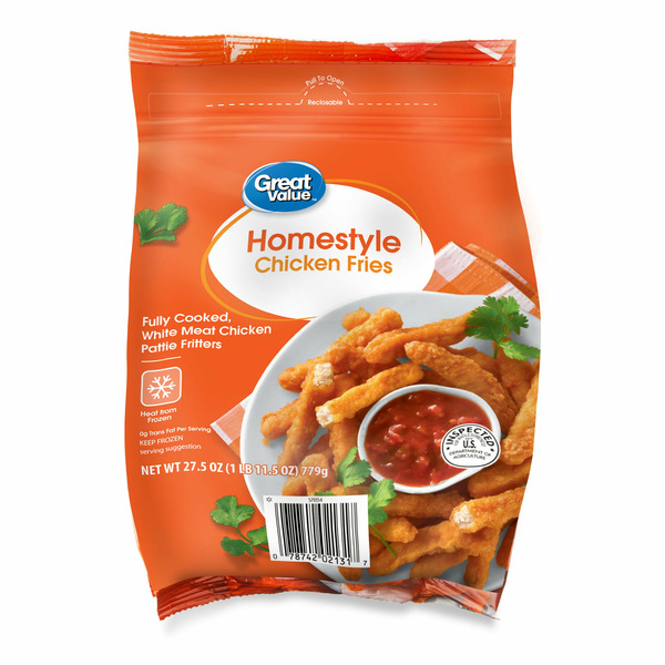 Walmart Great Value Homestyle Chicken Fries Same-Day Delivery | Instacart