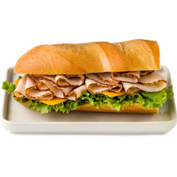 Safeway Self Serve Ready Meal Cold Pan Roasted Turkey & Cheddar Cheese ...