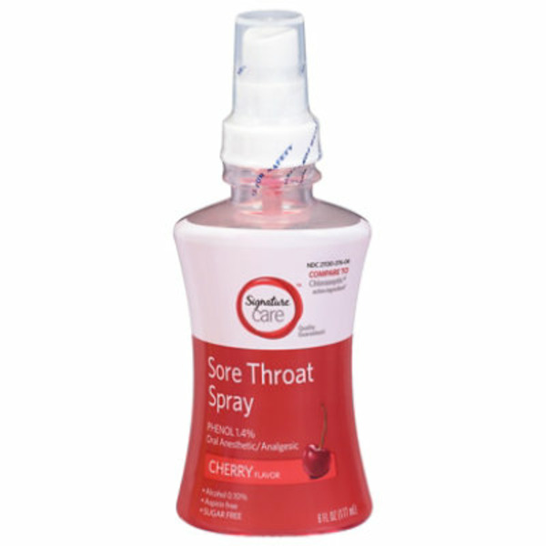 Safeway Signature Care Sore Throat Spray, Cherry Flavor Pickup | Instacart