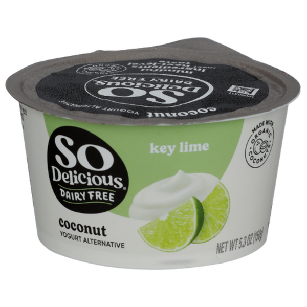 So Delicious Dairy Free Coconut Milk Yogurt Alternative Key Lime Same ...