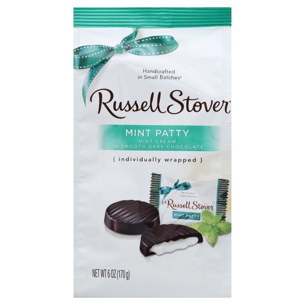 Russell Stover Mint Patty, Dark Chocolate (6 oz) - Instacart