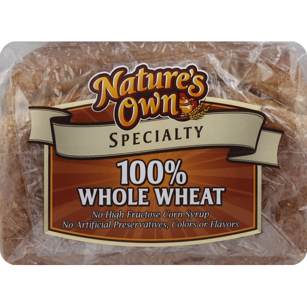 Nature's Own Specialty Whole Wheat Bread (24 oz) - Instacart