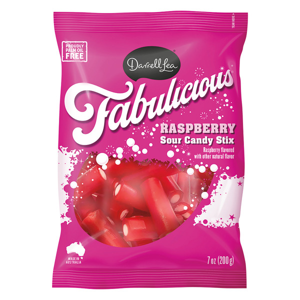 Darell Lea Sour Candy Stix, Raspberry Same-Day Delivery or Pickup | ALDI