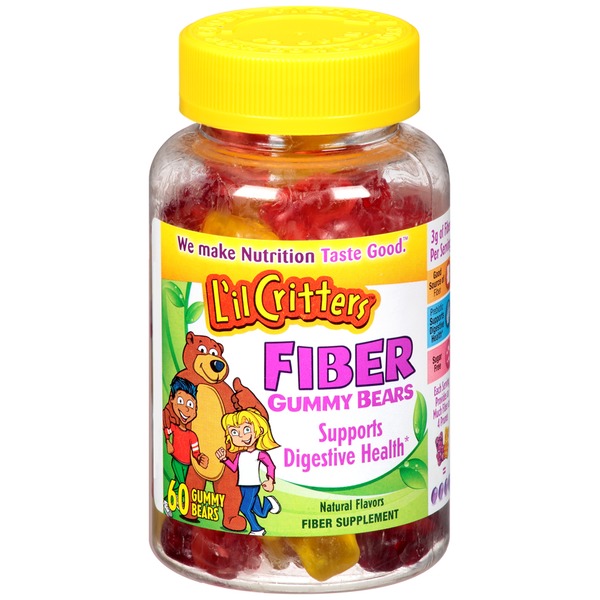 L'il Critters Fiber Gummy Bears Fiber Supplement (60 ct) - Instacart